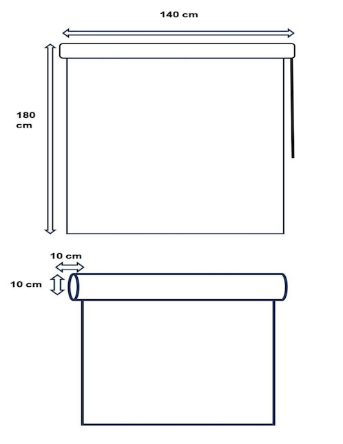Persiana enrollable Decoking Sheer elgance 4